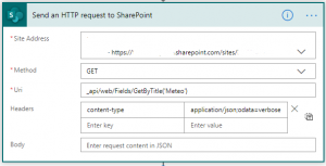 SharePoint REST API call with PowerAutomate – Ludovic Perrichon