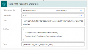 SharePoint REST API call with PowerAutomate – Ludovic Perrichon