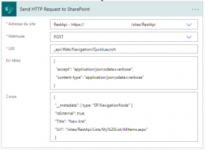 SharePoint REST API call with PowerAutomate – Ludovic Perrichon
