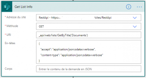 SharePoint REST API call with PowerAutomate – Ludovic Perrichon