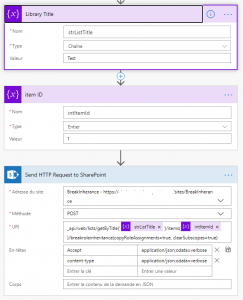 Power Automate : Break inheritance and manage roles on items and ...