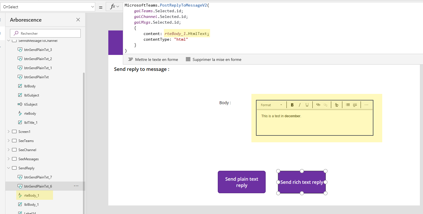 Power Apps: How to interact with teams – Ludovic Perrichon